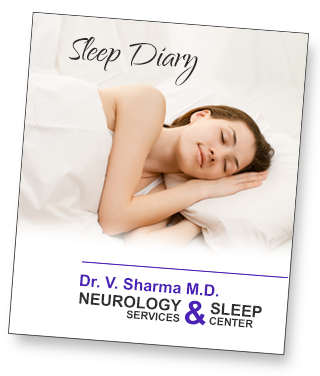 Sleep Diary – Virginia Neurologist – Dr. V Sharma MD